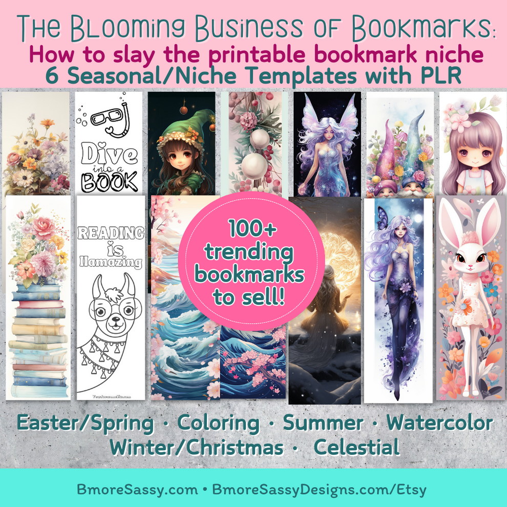 The Blooming Business of Bookmarks: How to slay the Printable Bookmark ...